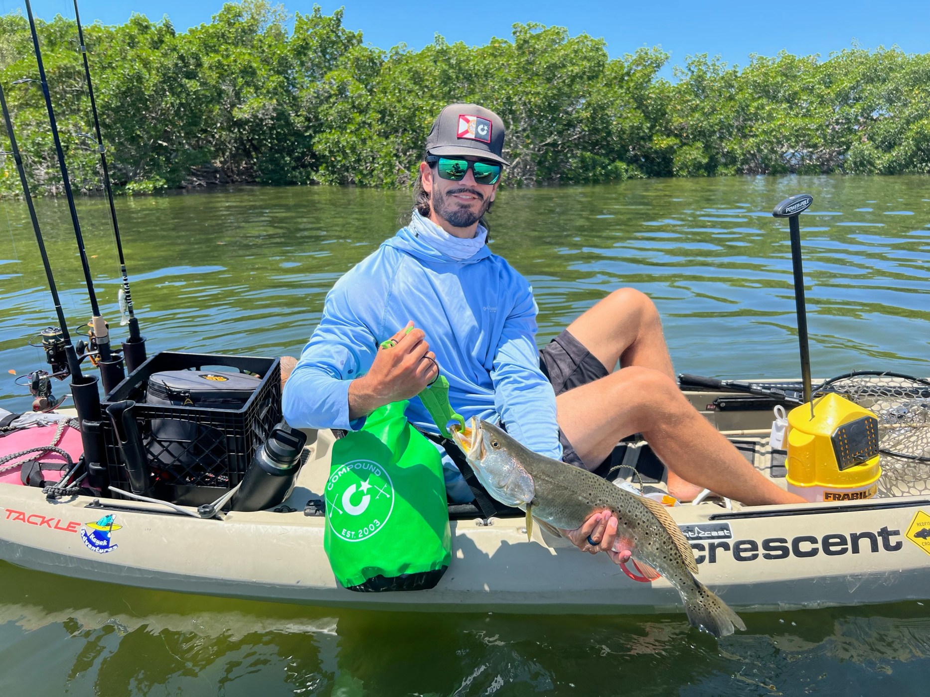 Guided Kayak Fishing on Lido Key, FL | Kayaking SRQ